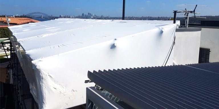 Shrink Wrap Encapsulation - Point Piper | Stronghold Scaffolding Sydney