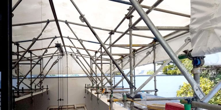 Shrink Wrap Encapsulation - Point Piper | Stronghold Scaffolding Sydney