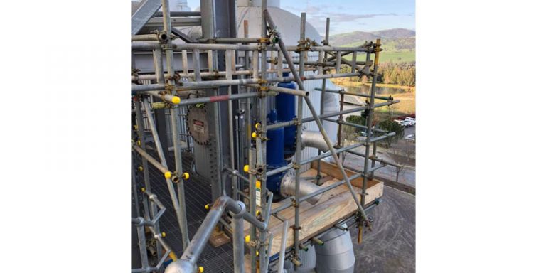 Industrial Scaffolding - VISY Paper Mill | Stronghold Scaffolding Hire