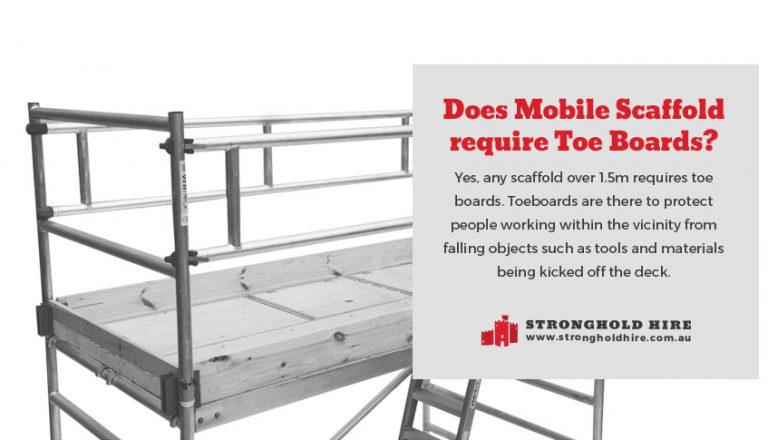 Safety Precautions When Hiring a Mobile Scaffold - Stronghold Sydney