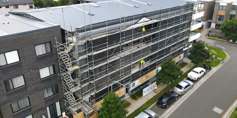 Commercial Scaffolding Campsie - Scaffolding for Cladding Replacement