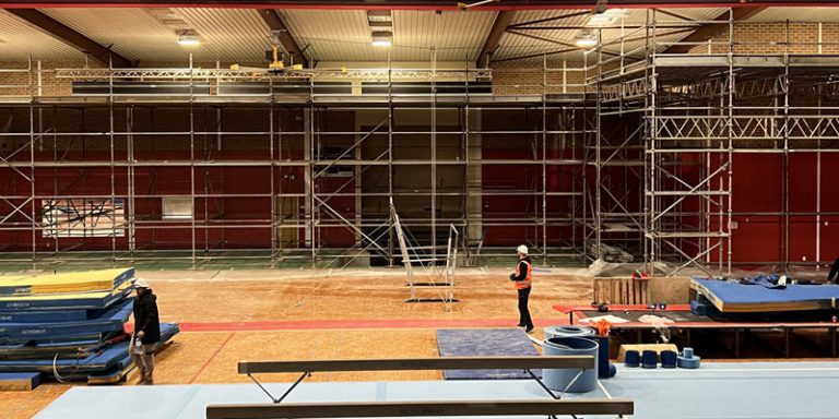 Commercial Scaffolding Internal Scaffold in Gym, Croydon PLC
