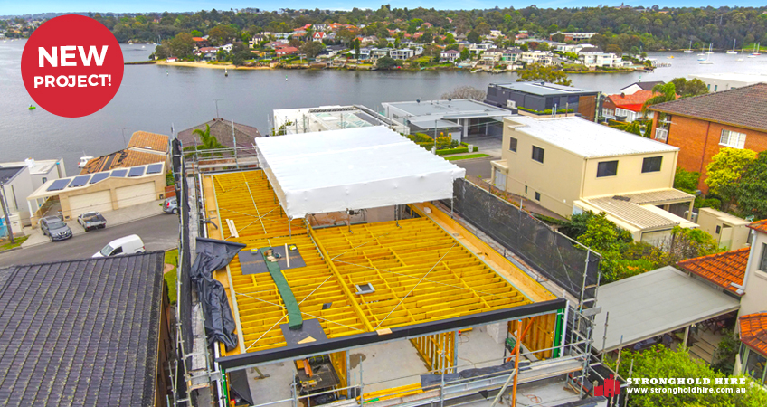 Scaffold & Shrink Wrap – Residential Project Chiswick | Stronghold