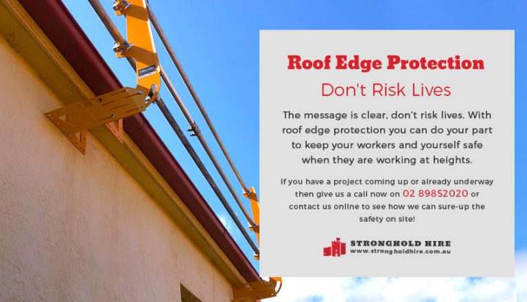 Roof Edge Protection - Don't Take Risks When Working at Heights