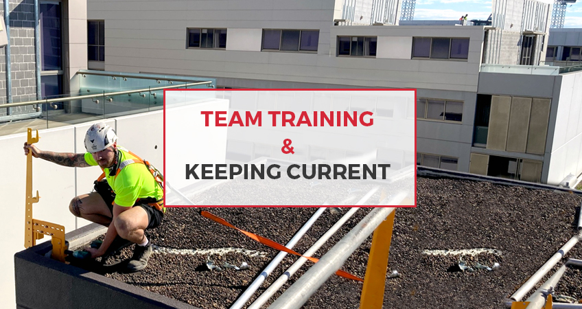 Team Training and Keeping Current | Stronghold Hire Sydney