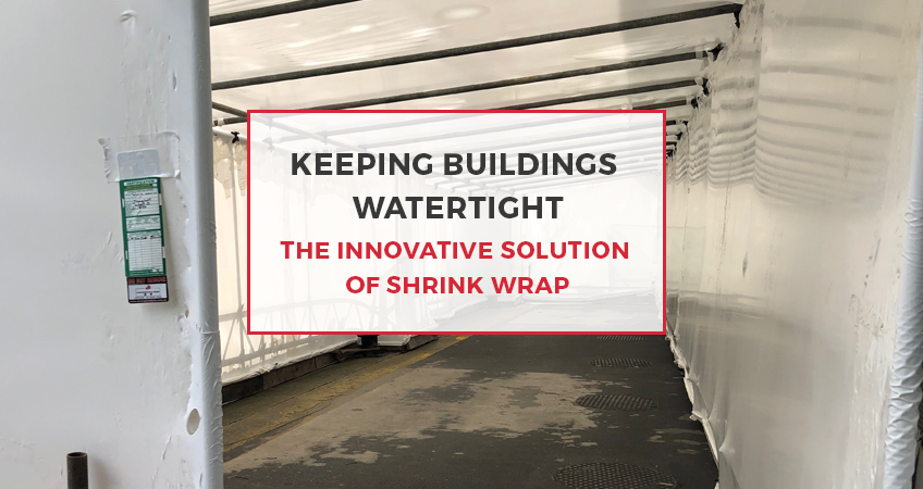 Keeping Buildings Watertight: The Innovative Shrink Wrap Solution