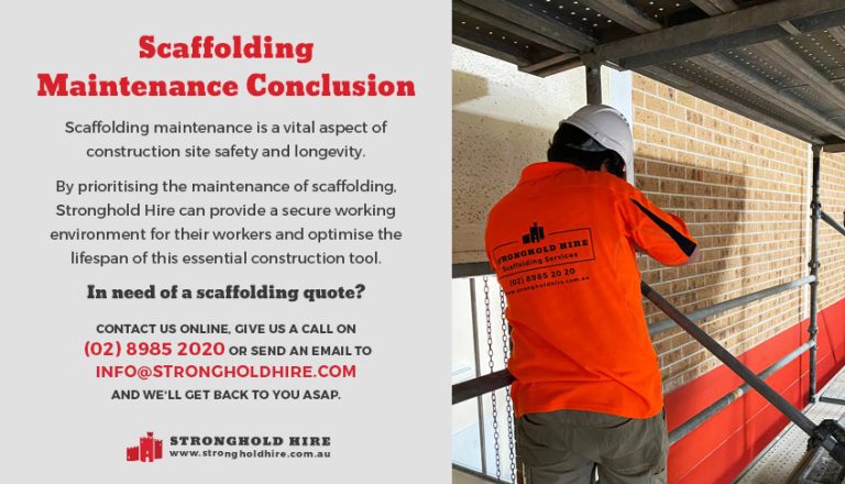 Scaffolding Maintenance Tips for Long Term Durability and Safety
