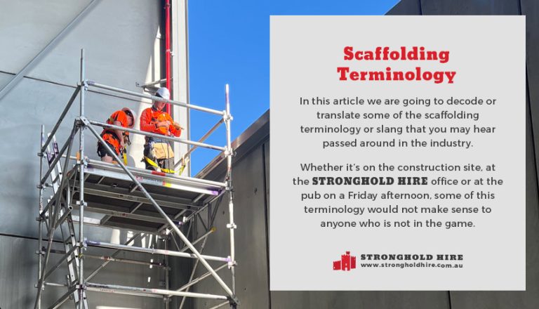 Scaffolding Terminology and Slang: A Guide for Beginners