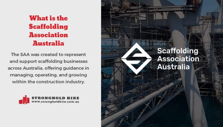 Scaffolding Association of Australia (SAA) - We're Members!