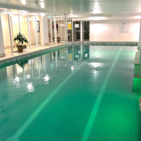 Aluminium Scaffold - Indoor Swimming Pool, Pyrmont