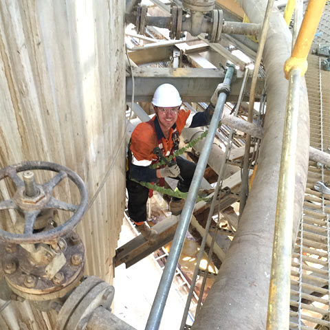 VISY Paper Mill at Smithfield / Tumut | Scaffolding Project